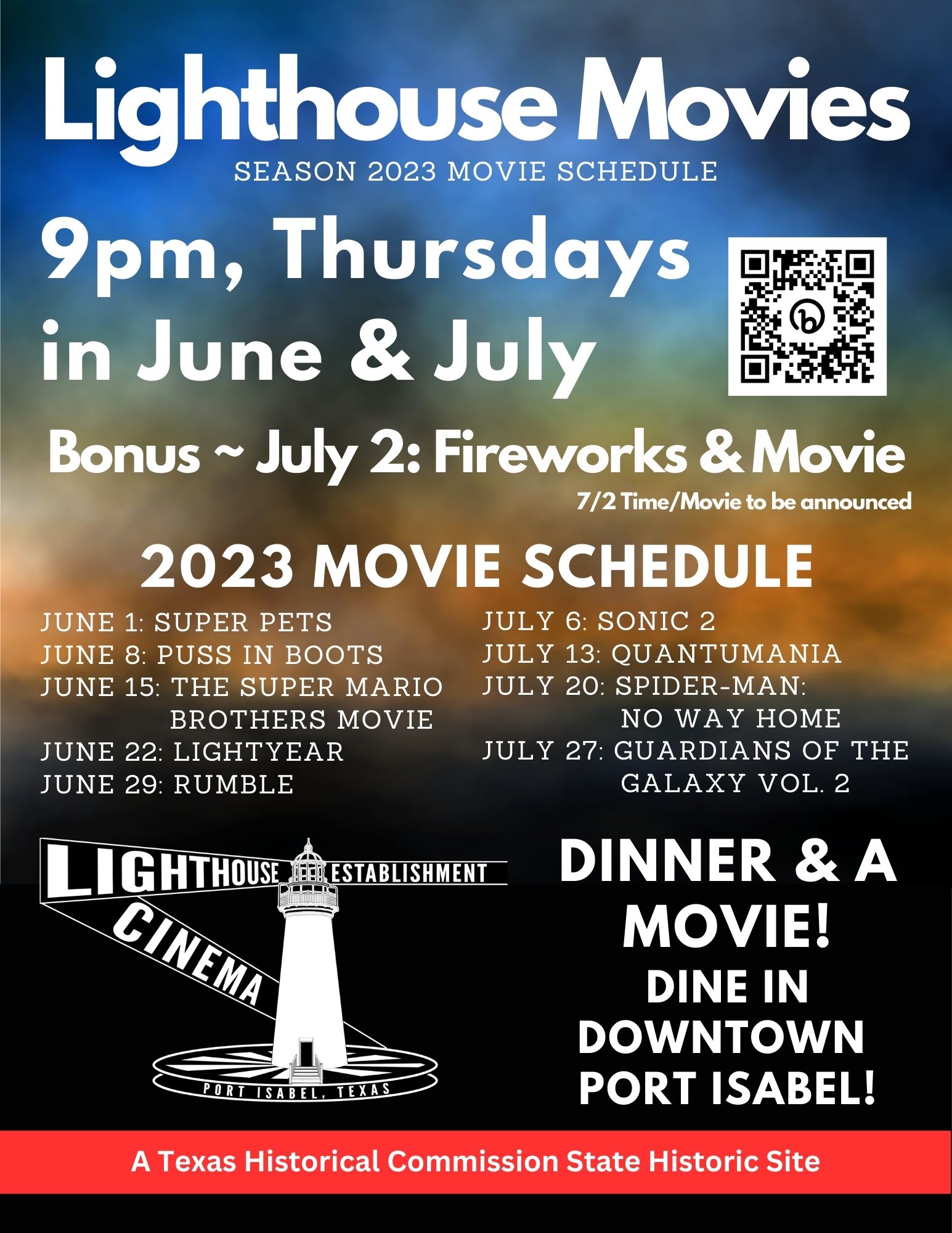 Lighthouse Establishment Cinema – Port Isabel Lighthouse State Historic ...